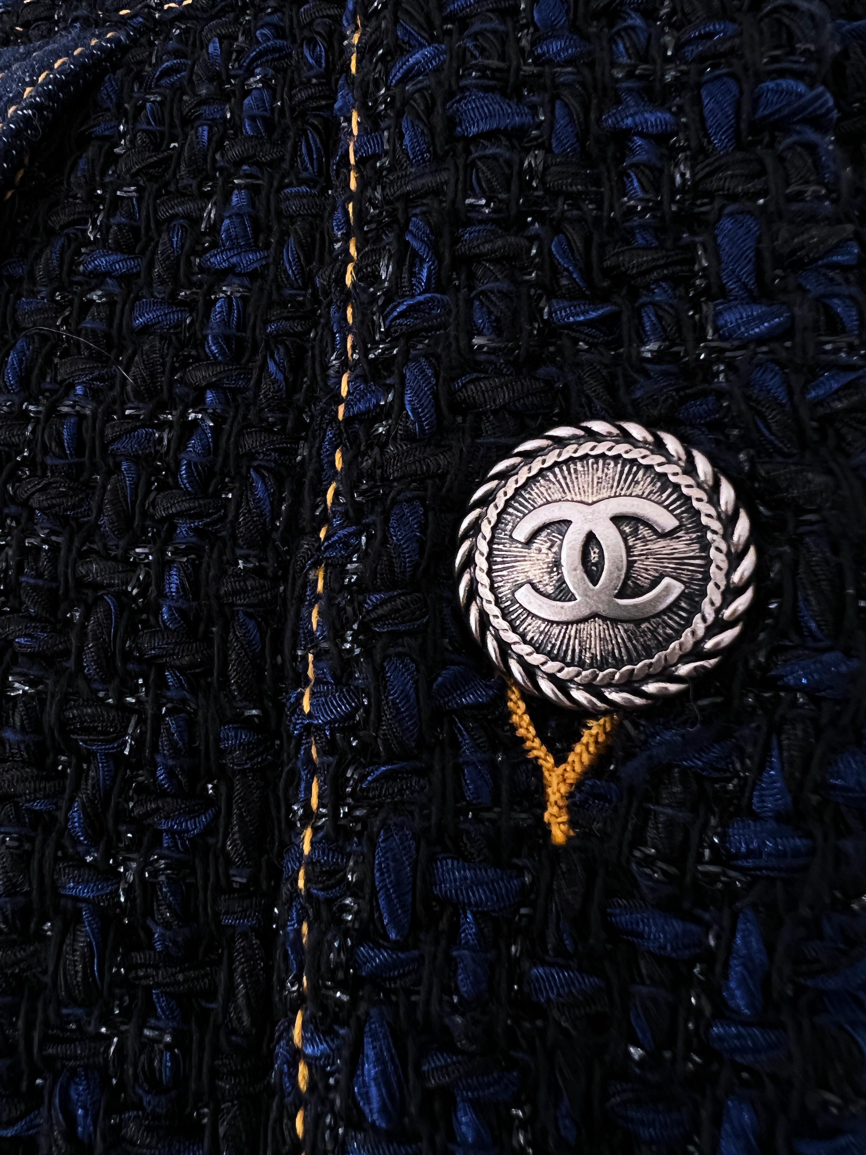 Chanel Must Have Ad Campaign Lesage Tweed Jacket For Sale at 1stDibs