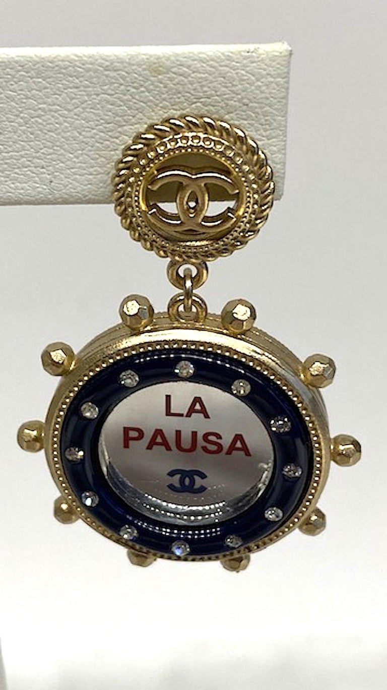 Chanel Nautical "La Pausa" Earrings, 2019 Cruise Collection at 1stDibs ...