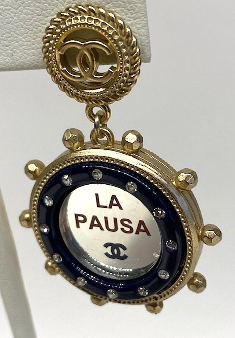 Chanel Nautical "La Pausa" Earrings, 2019 Cruise Collection at 1stDibs ...