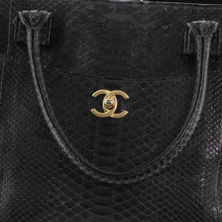 Chanel Neo Executive Tote Python Medium at 1stDibs