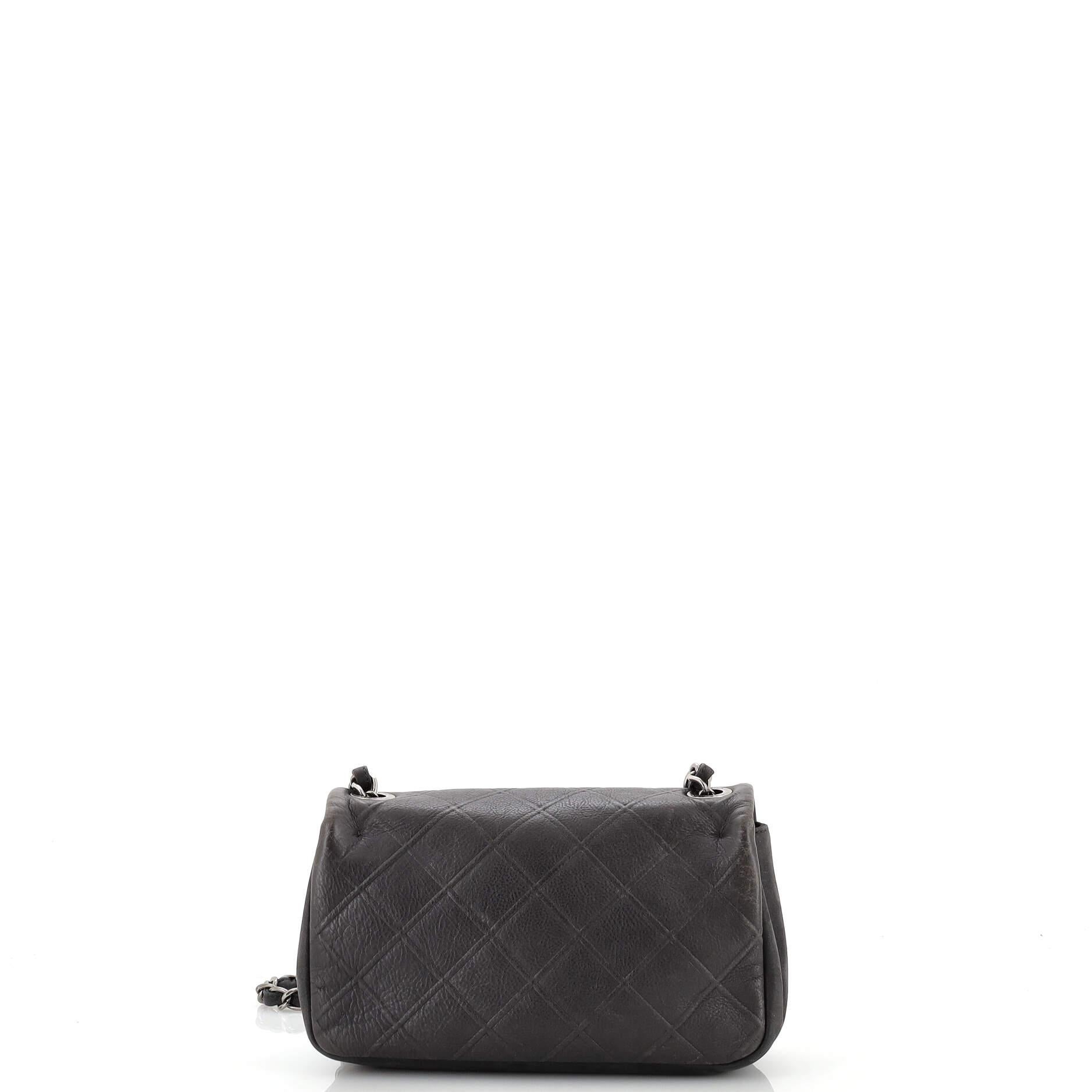 Chanel New Chic Flap Bag Diamond Embossed Calfskin Small For Sale at ...