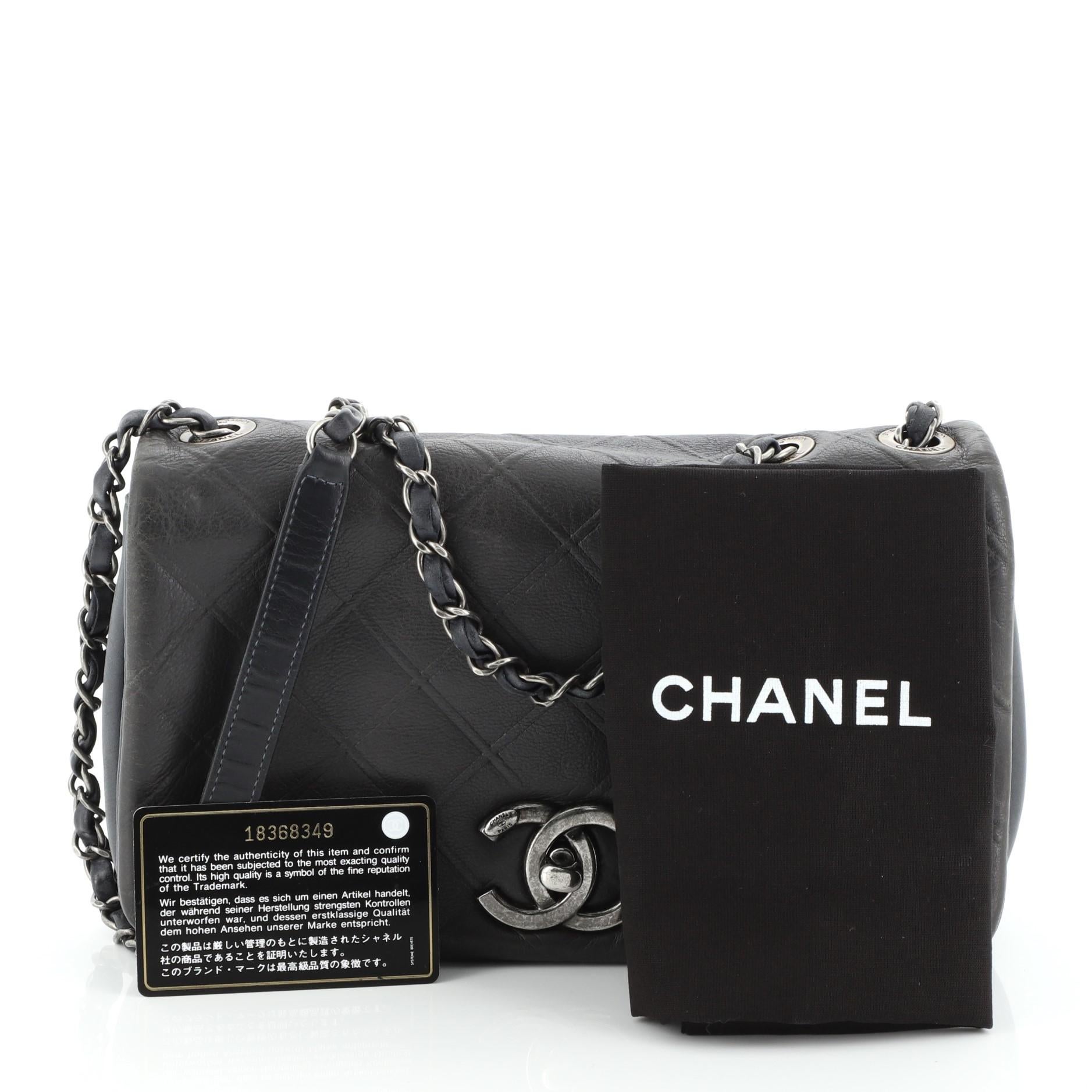 Chanel New Chic Flap Bag Embossed Quilted Leather Medium at 1stDibs ...