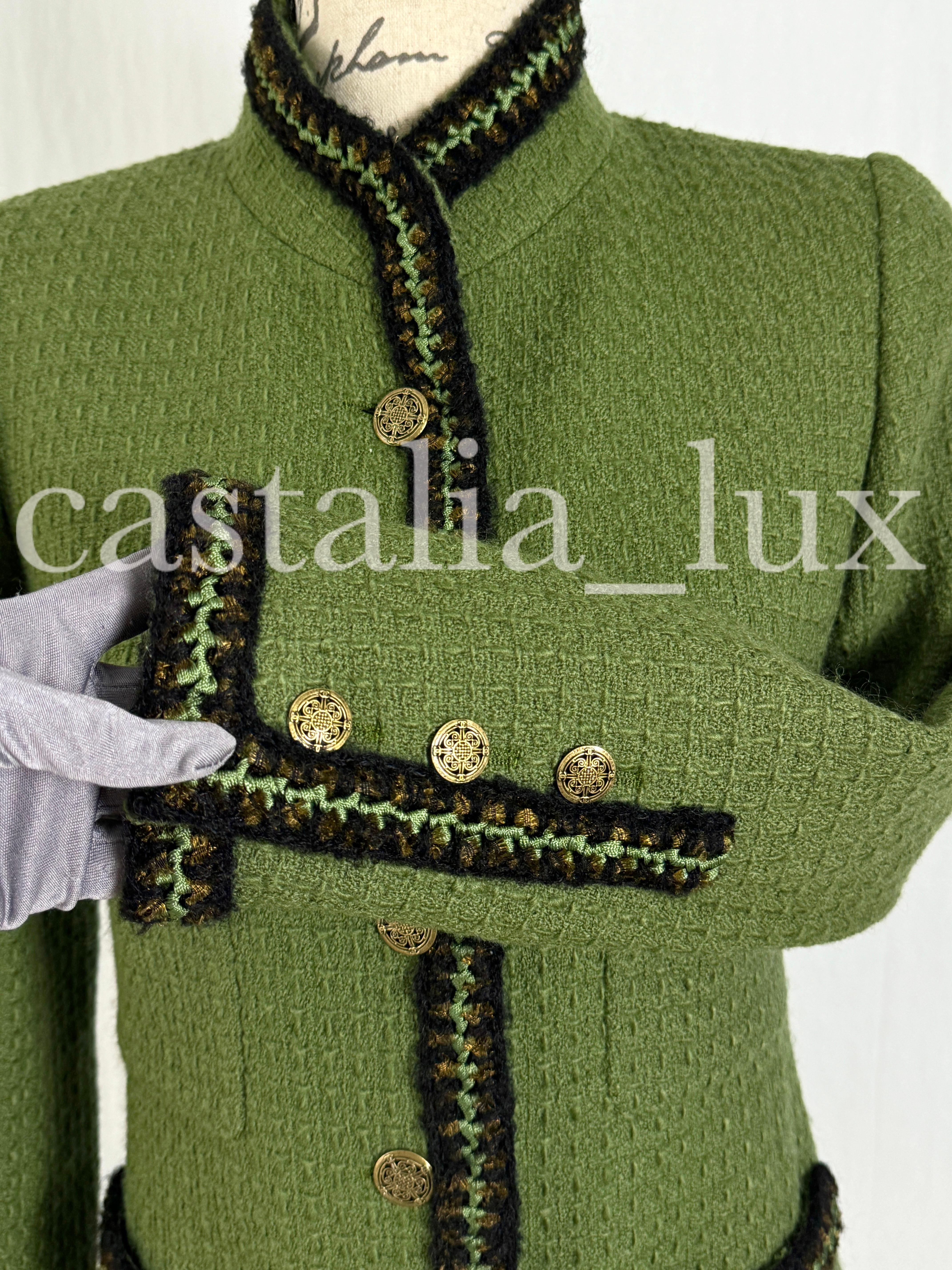 Chanel New Iconic Tweed Jacket from Ad Campaign For Sale at 1stDibs