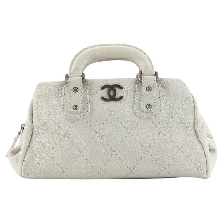 Chanel Outdoor Ligne Doctor Bag Quilted Caviar Small at 1stDibs