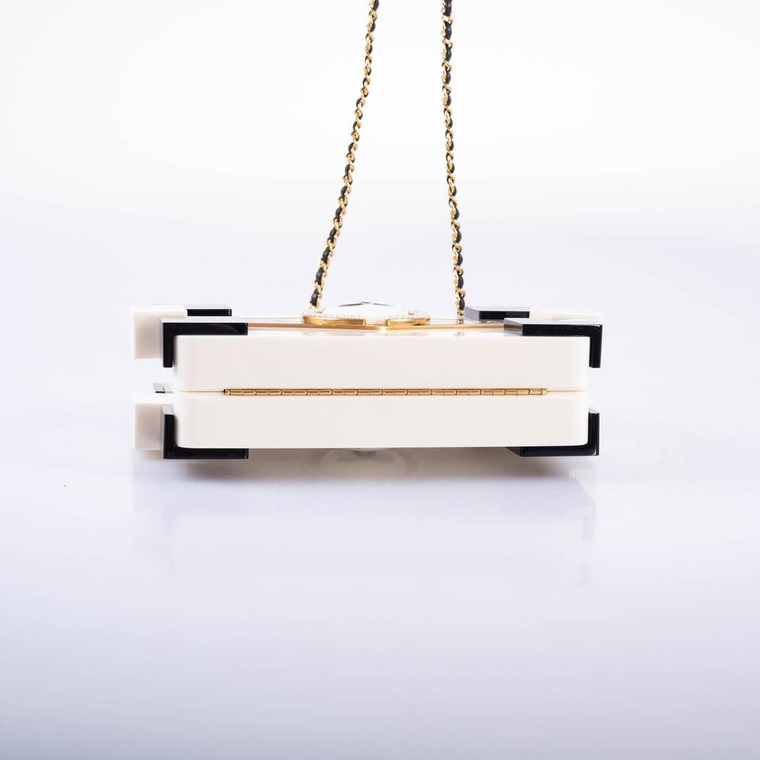 Chanel Paris-Habana Cuba Lego Plexiglass Runway Clutch For Sale at 1stDibs
