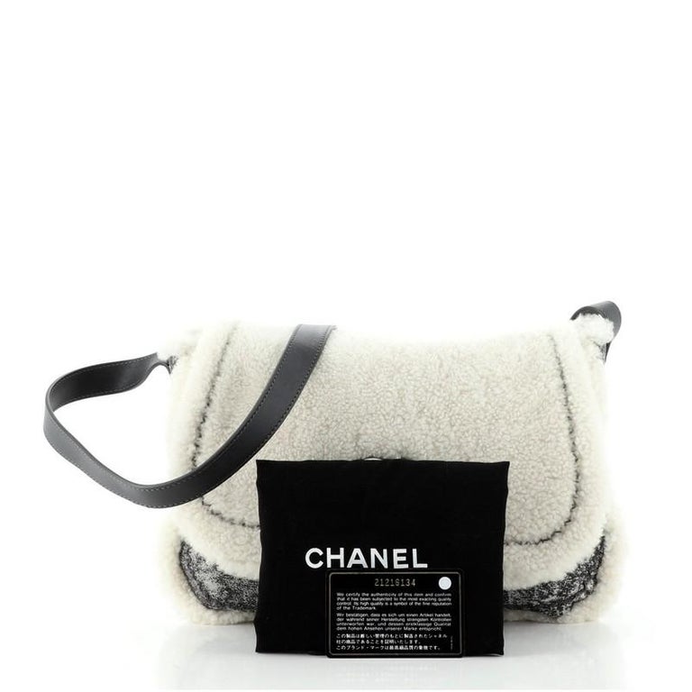 Chanel Paris-Salzburg Austrian Messenger Shearling with Suede Medium at ...