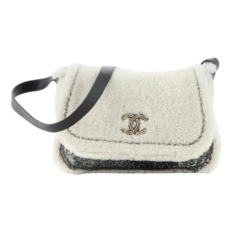 Chanel Paris-Salzburg Austrian Messenger Shearling with Suede Medium at ...