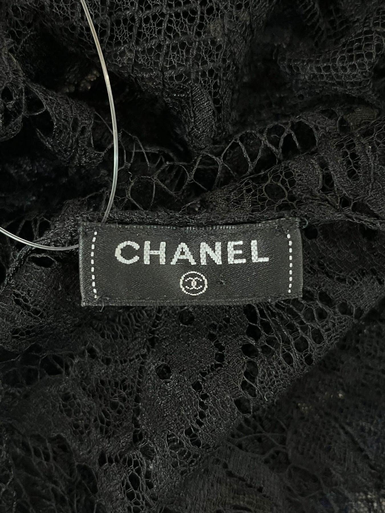 Chanel Paris Seoul Lace Top For Sale at 1stDibs
