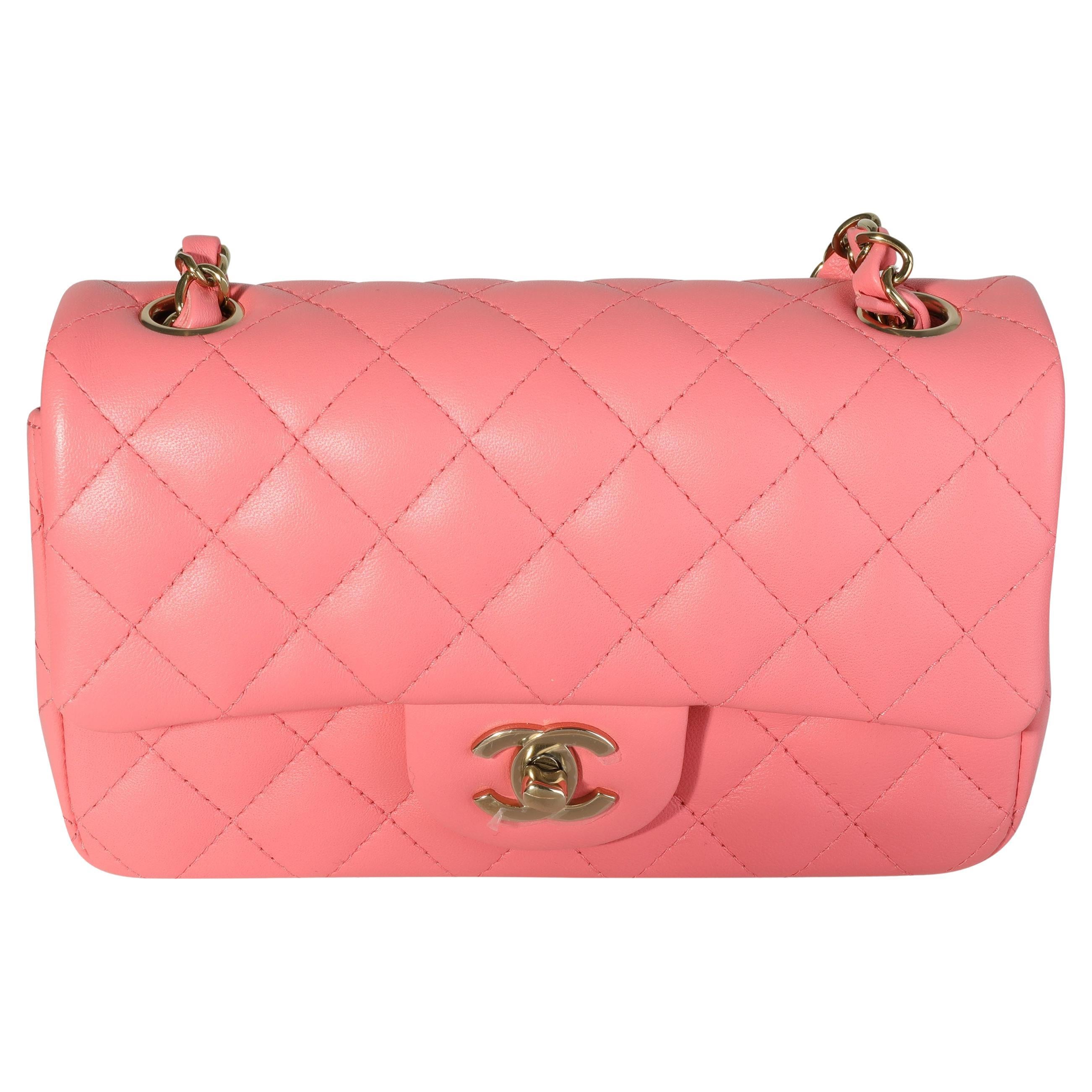 Chanel Emoticon Classic Single Flap Bag Quilted Lambskin Extra Mini at ...