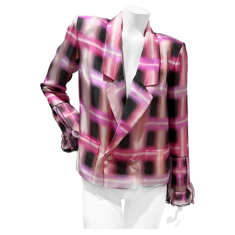 Chanel Pink Ruffle Jacket (2017) at 1stDibs