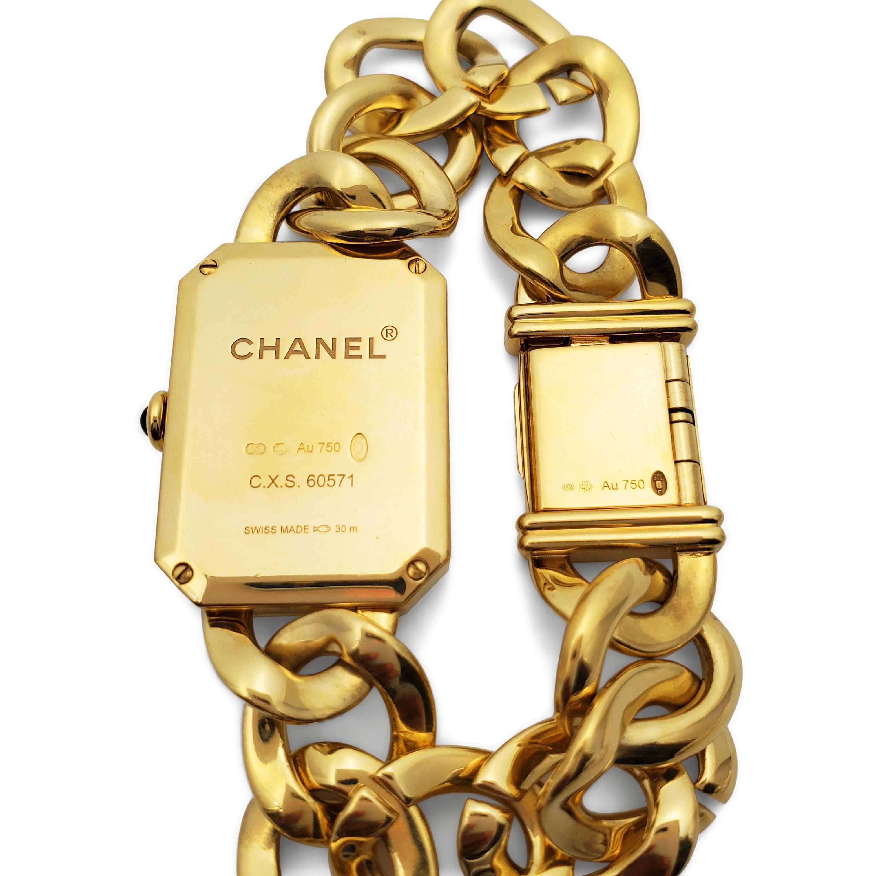 Chanel Première Yellow Gold Diamond Watch at 1stDibs | chanel premiere ...