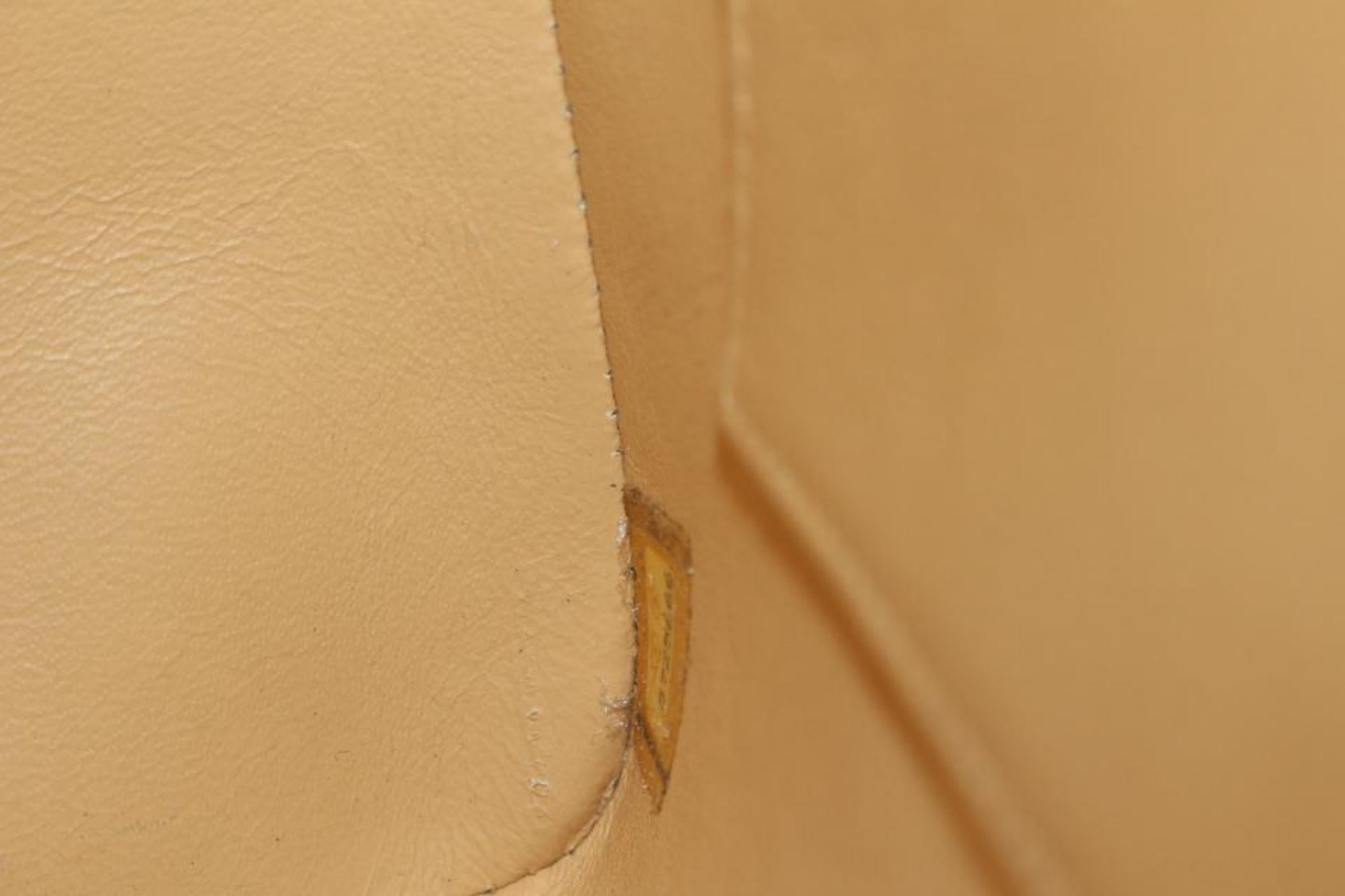 Chanel Quilted Beige Caviar Leather Medallion Tote Bag 90cc89s For Sale ...