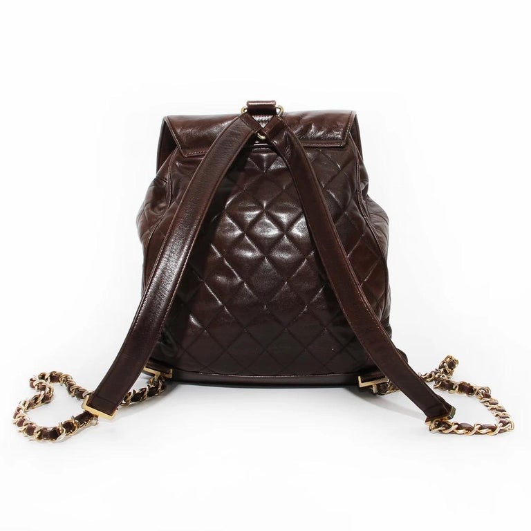 Chanel Quilted Lambskin Backpack at 1stDibs