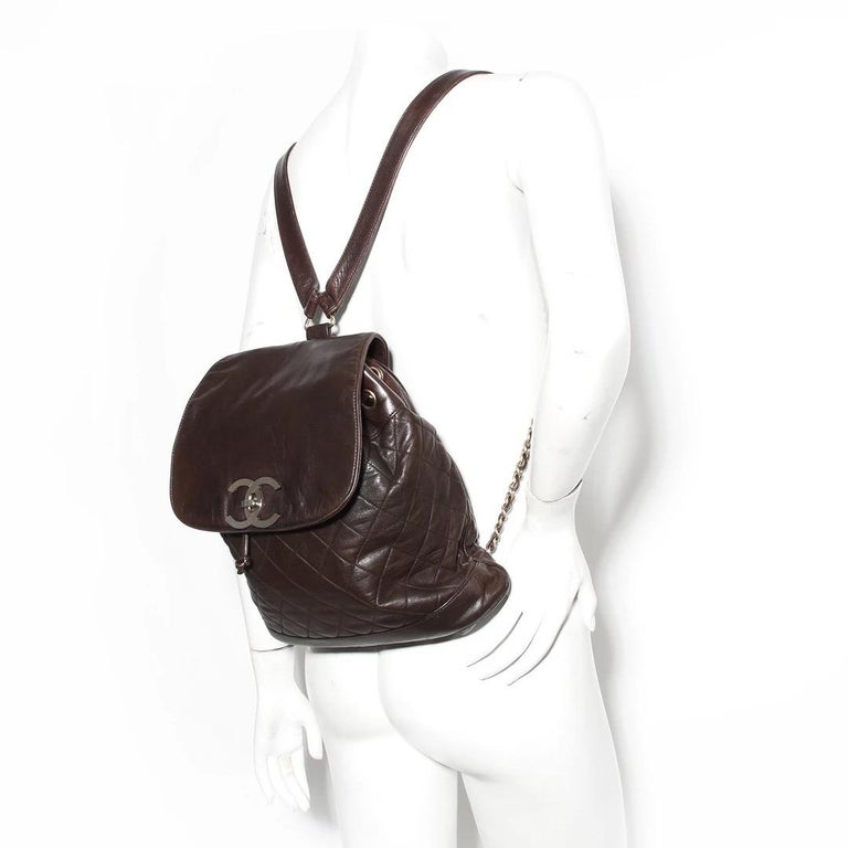 Chanel Quilted Lambskin Backpack at 1stDibs