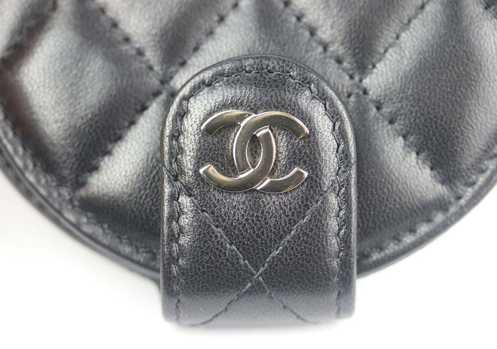Chanel Quilted Lambskin Leather Luggage Tag For Sale at 1stDibs ...