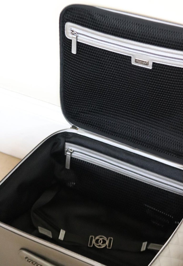 Chanel Quilted Leather Coco Case Suitcase at 1stDibs | chanel suit case