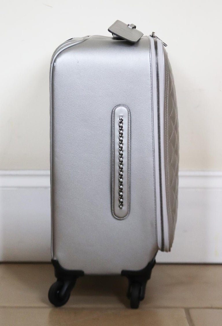 Chanel Quilted Leather Coco Case Suitcase at 1stDibs | chanel suit case