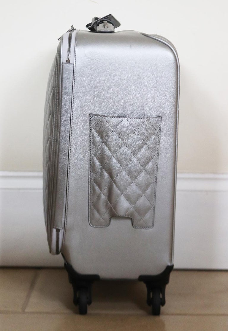 Chanel Quilted Leather Coco Case Suitcase at 1stDibs | chanel suit case