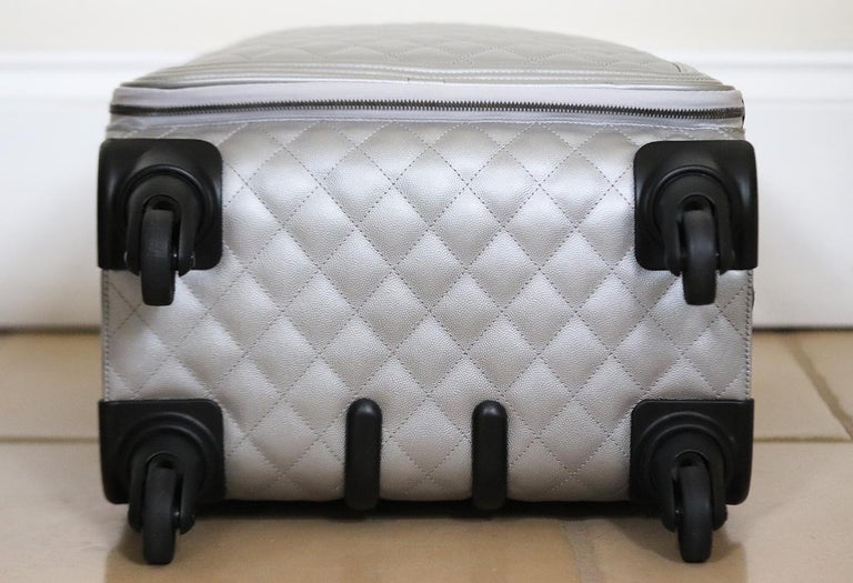 Chanel Quilted Leather Coco Case Suitcase at 1stDibs | chanel suit case