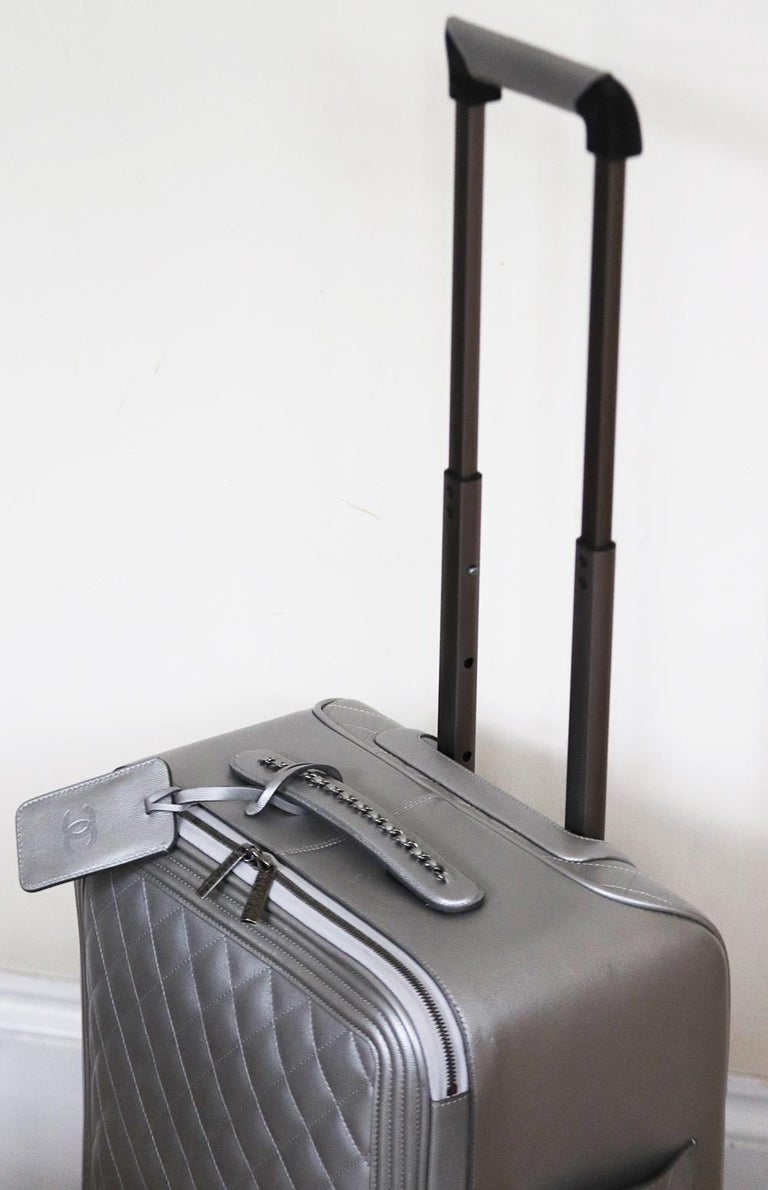Chanel Quilted Leather Coco Case Suitcase at 1stDibs | chanel suit case