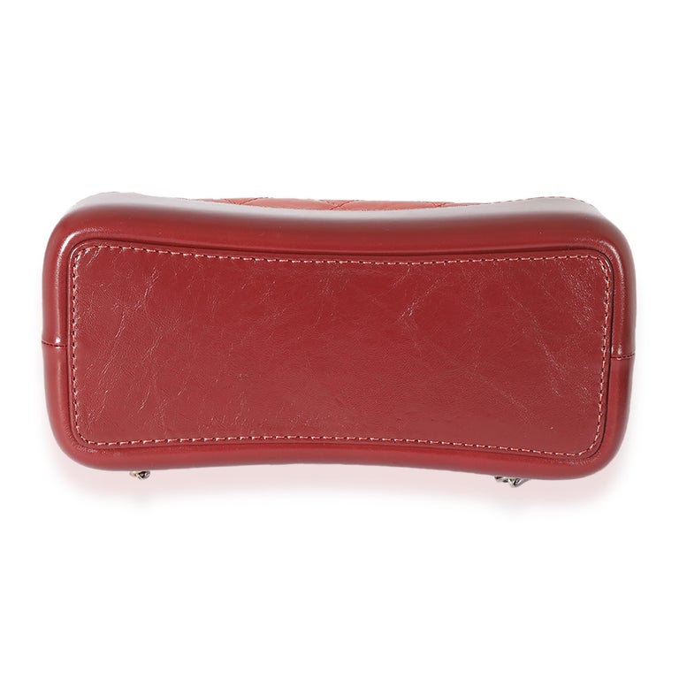 Chanel Raspberry Quilted Calfskin Small Gabrielle Backpack For Sale at ...