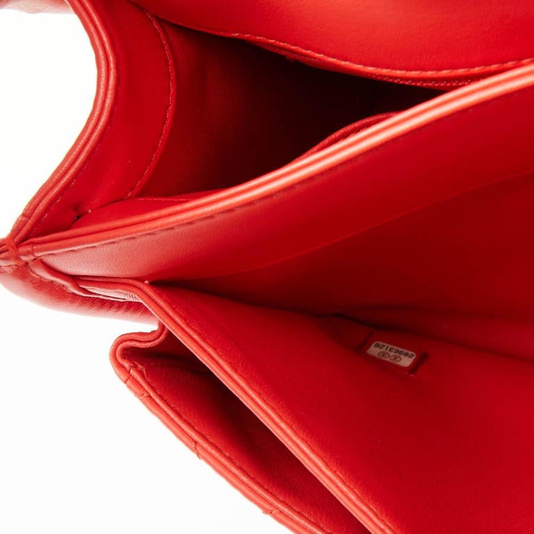 CHANEL Red Bag For Sale at 1stDibs