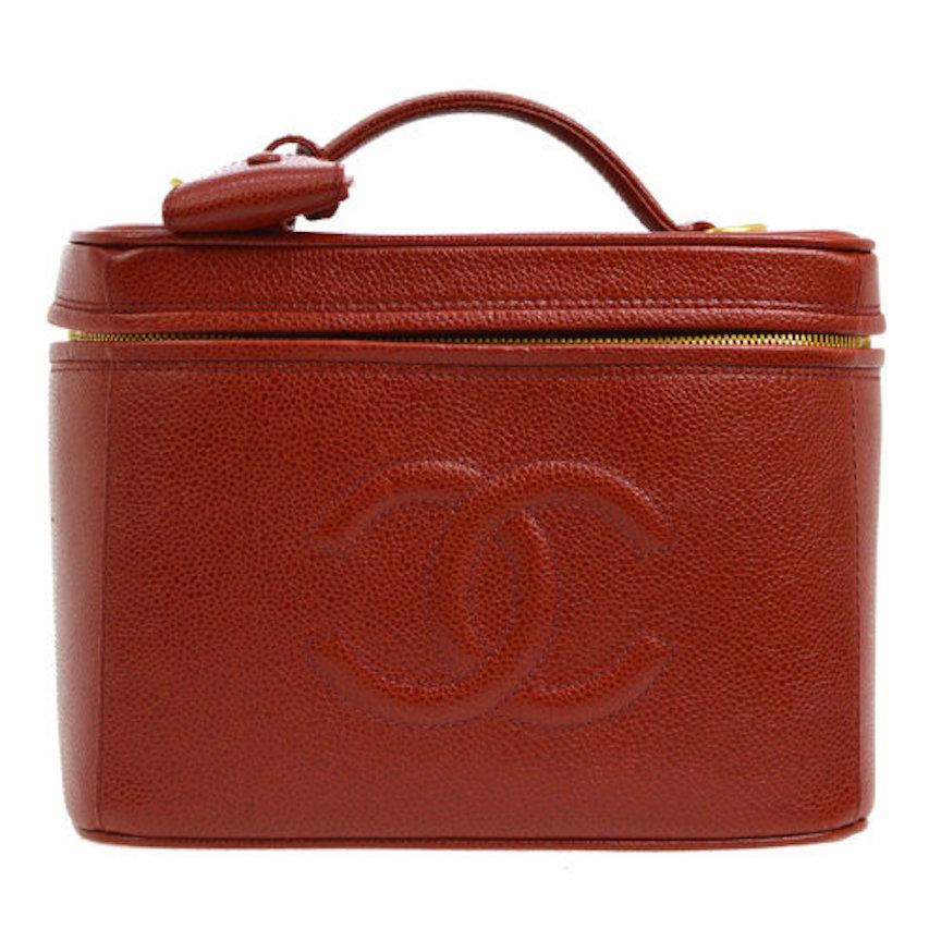 Chanel Red Suitcase - For Sale on 1stDibs