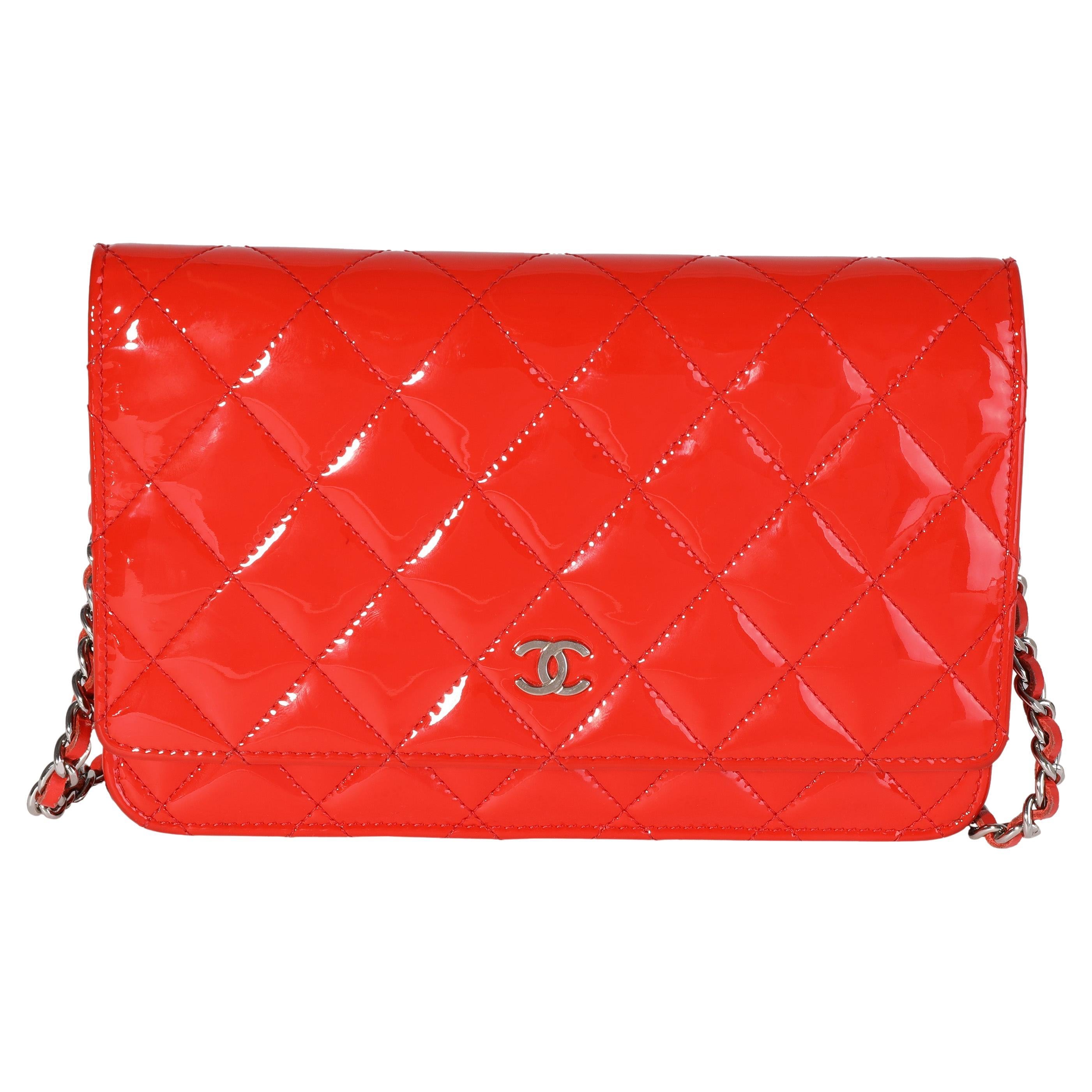 Chanel Red Quilted Leather Large Boy Flap Bag at 1stDibs