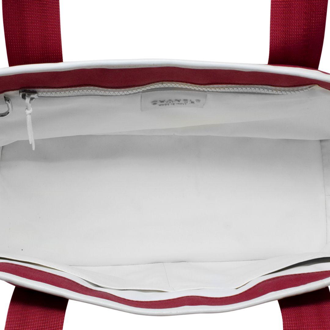 Chanel Red Tennis Club Tote For Sale at 1stDibs