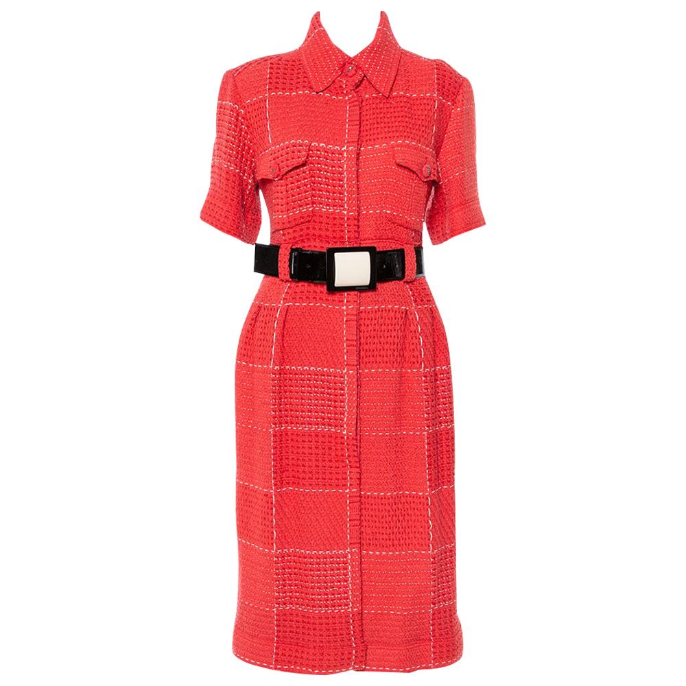 Red Chanel Dress - 17 For Sale on 1stDibs
