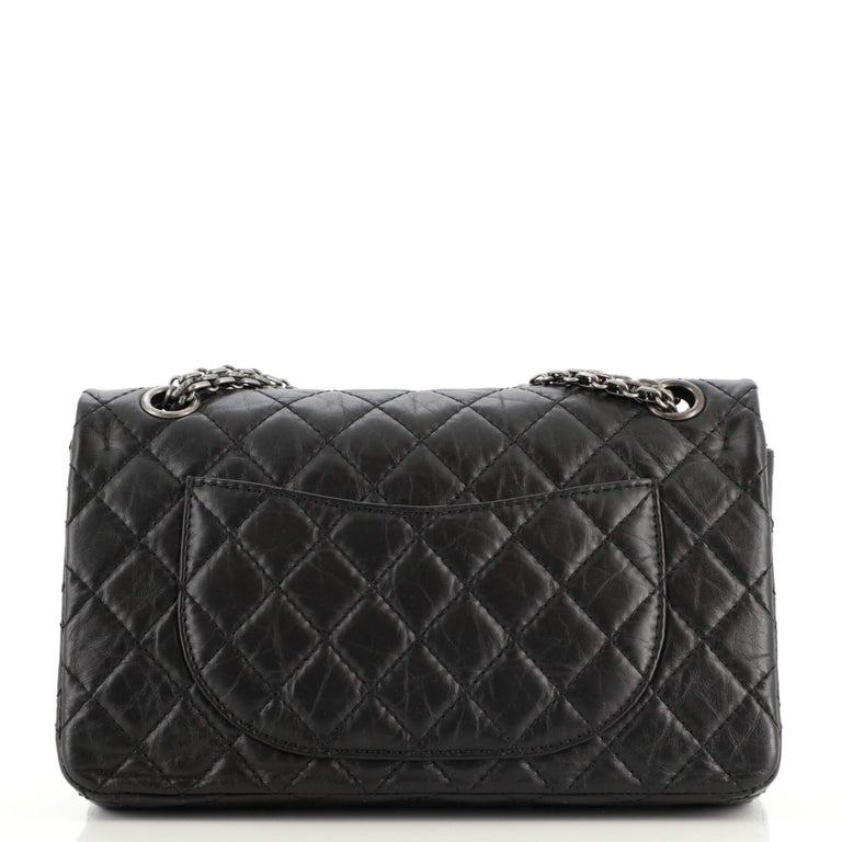 Chanel Reissue 2.55 Flap Bag Quilted Aged Calfskin 225 For Sale at 1stDibs