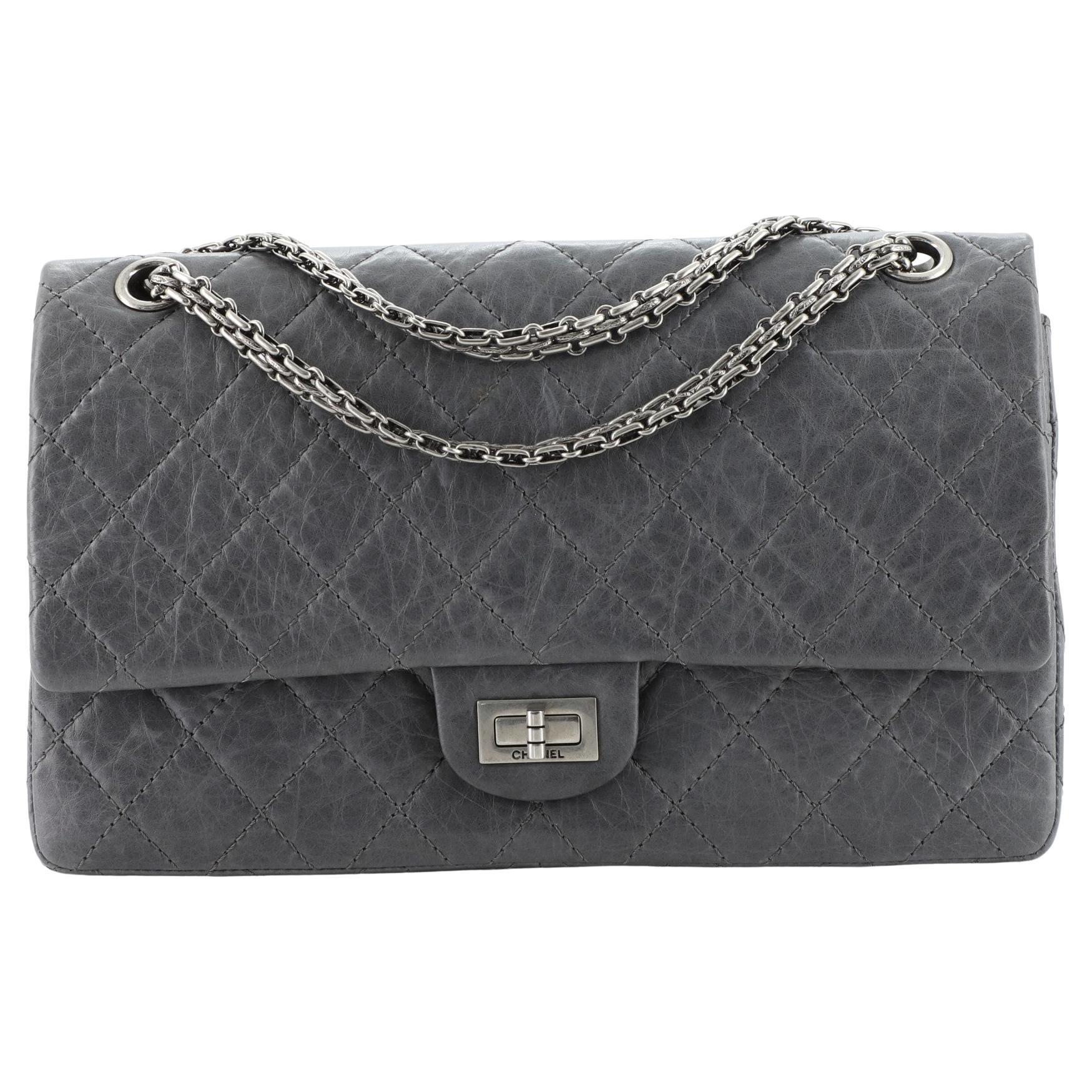 Chanel Gray Metallic Small Vanity Case Crossbody at 1stDibs | chanel ...