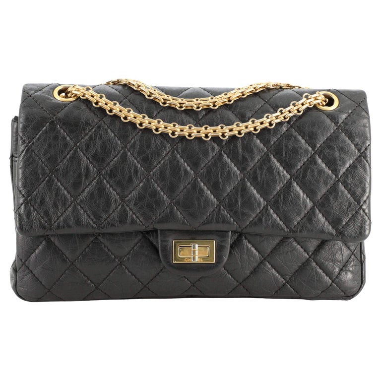 Chanel Reissue 2.55 Flap Bag Quilted Aged Calfskin 226 For Sale at 1stDibs