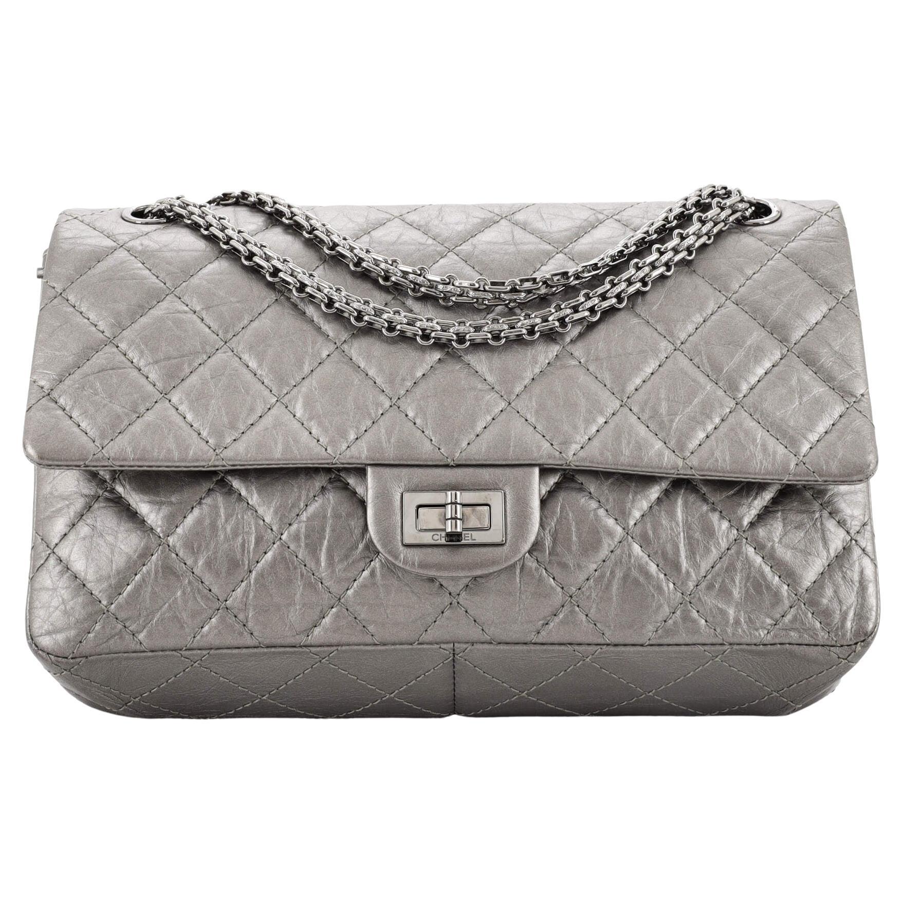 Chanel Reissue 2.55 Flap Bag Quilted Aged Calfskin 226 For Sale at 1stDibs