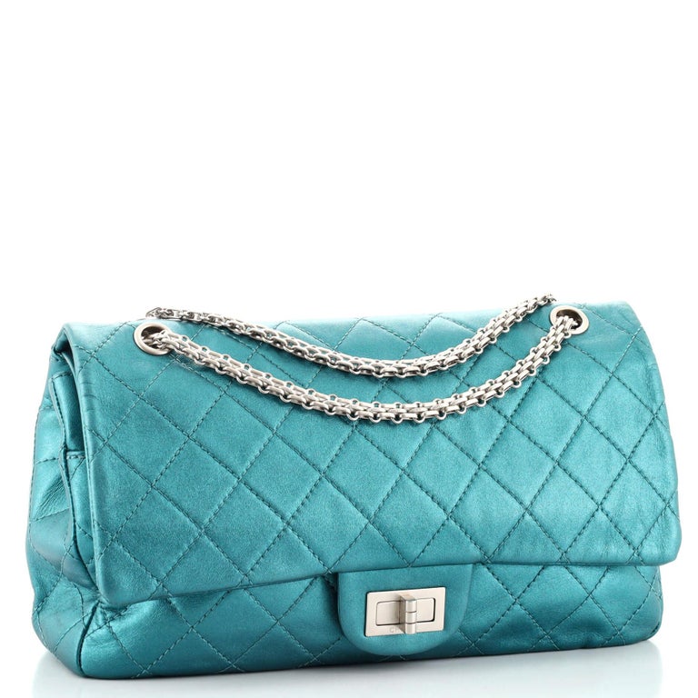 Chanel Reissue 2.55 Flap Bag Quilted Metallic Calfskin 226 For Sale at ...