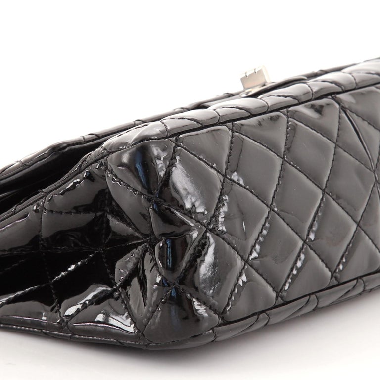 Chanel Reissue 2.55 Flap Bag Quilted Patent 226 at 1stDibs