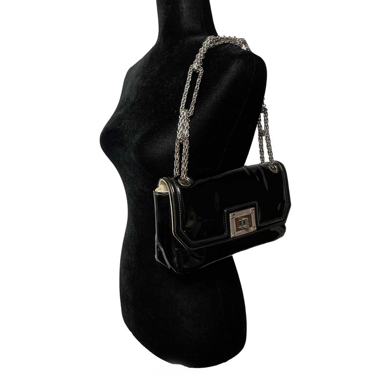 CHANEL Reissue Black Medium Venetian Chain Mademoiselle Flap Shoulder ...