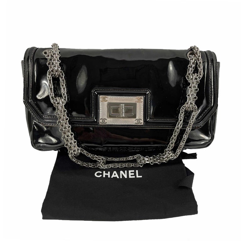 CHANEL Reissue Black Medium Venetian Chain Mademoiselle Flap Shoulder ...