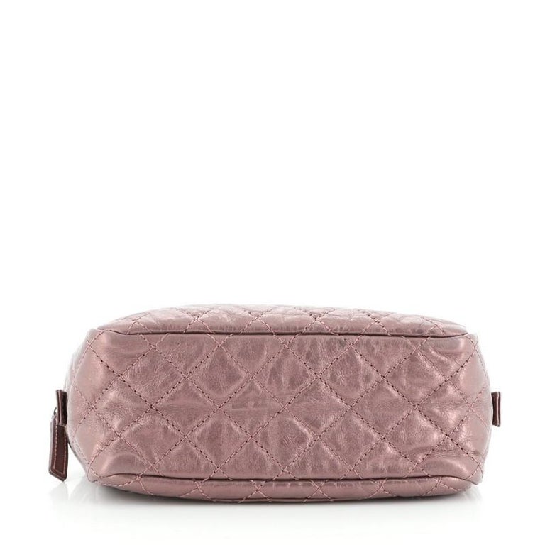 Chanel Reissue Camera Bag Quilted Aged Calfskin Small at 1stDibs