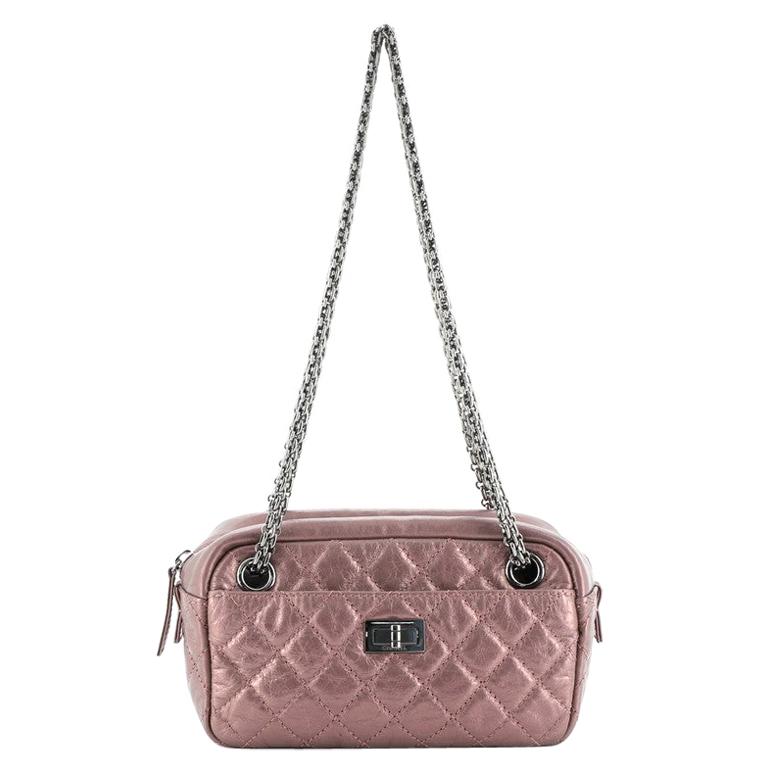 Chanel Reissue Camera Bag Quilted Aged Calfskin Small at 1stDibs