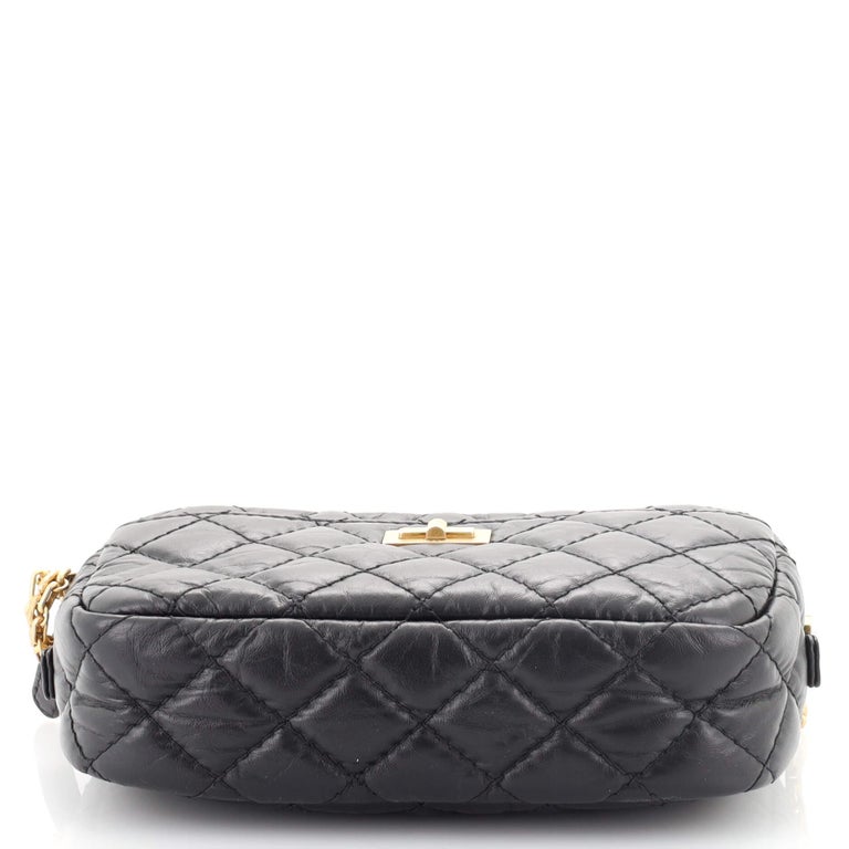 Chanel Reissue Camera Crossbody Bag Quilted Aged Calfskin Mini For Sale ...