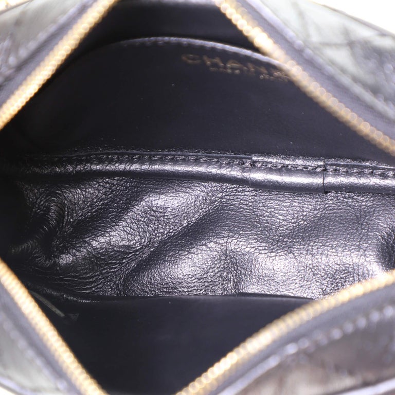 Chanel Reissue Camera Crossbody Bag Quilted Aged Calfskin Mini at 1stDibs