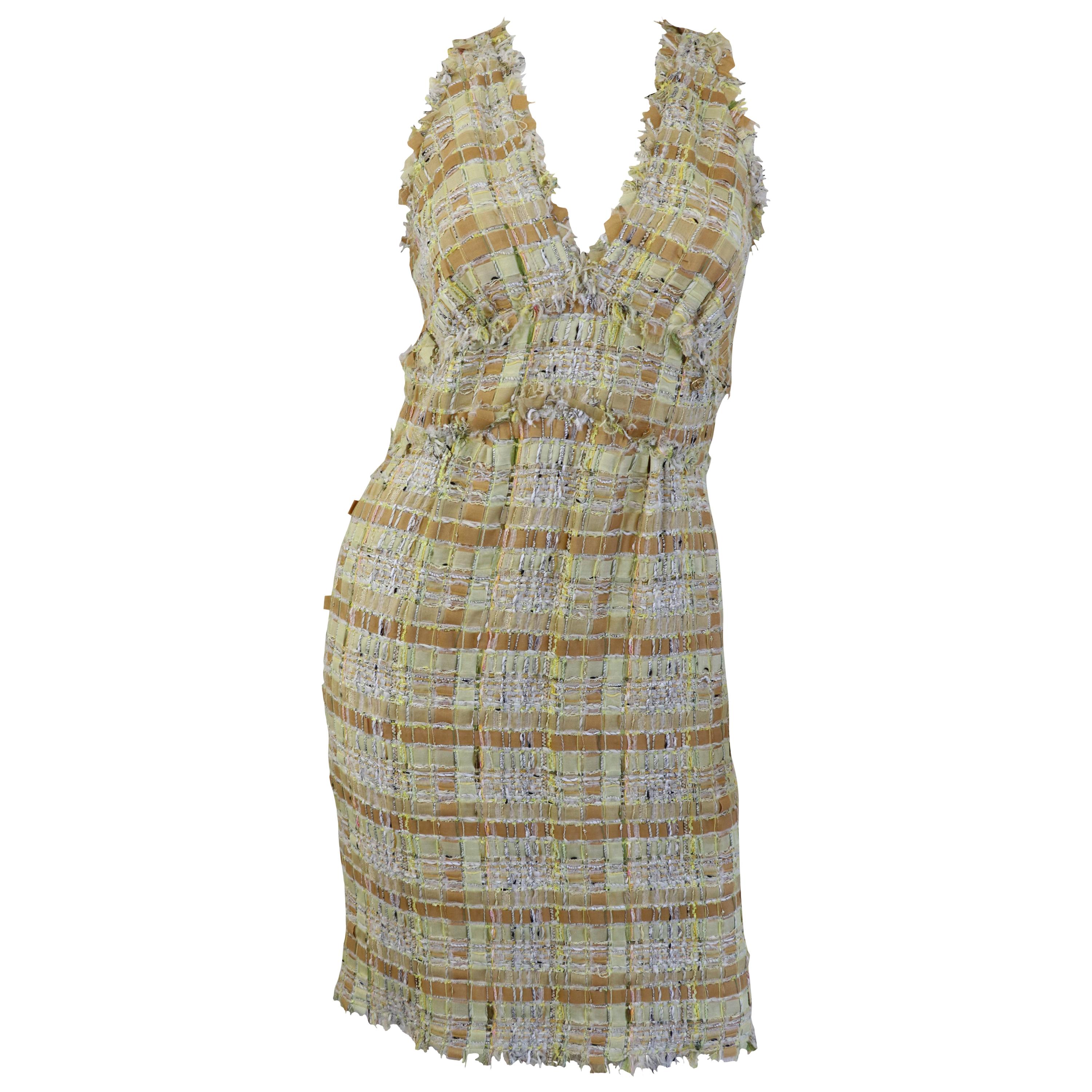 Rare Coco Chanel Design Haute Couture Dress at 1stDibs