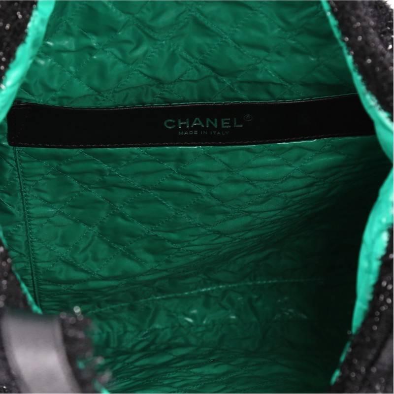 Chanel Robot Shopping Tote Embellished Tweed Large at 1stDibs | chanel ...