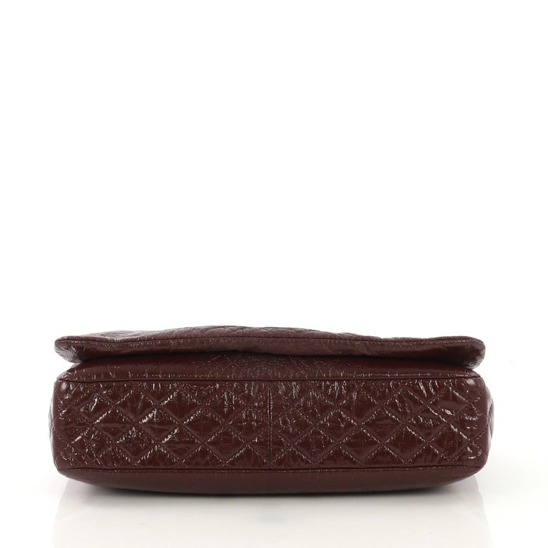 Chanel Rock and Chain Flap Bag Patent Vinyl Medium at 1stDibs