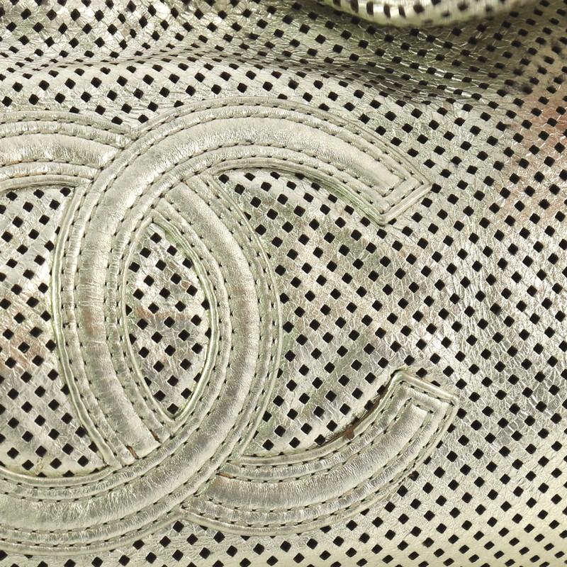 Chanel Rodeo Drive Hobo Perforated Leather Small at 1stDibs