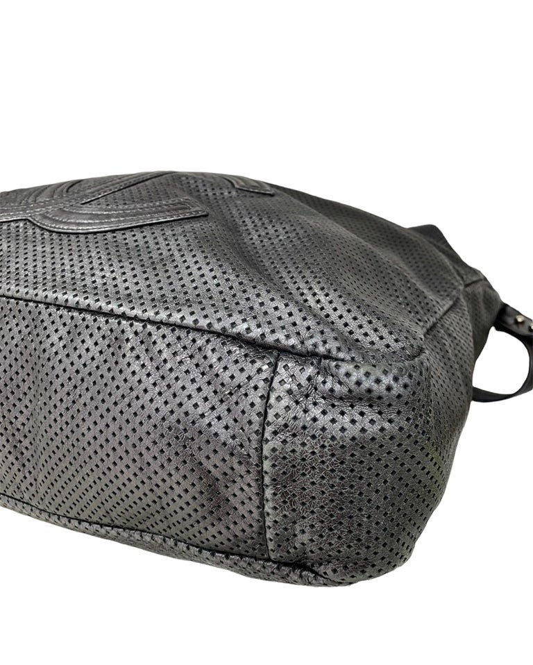 Chanel Rodeo Drive Shoulder Bag Grey For Sale at 1stDibs