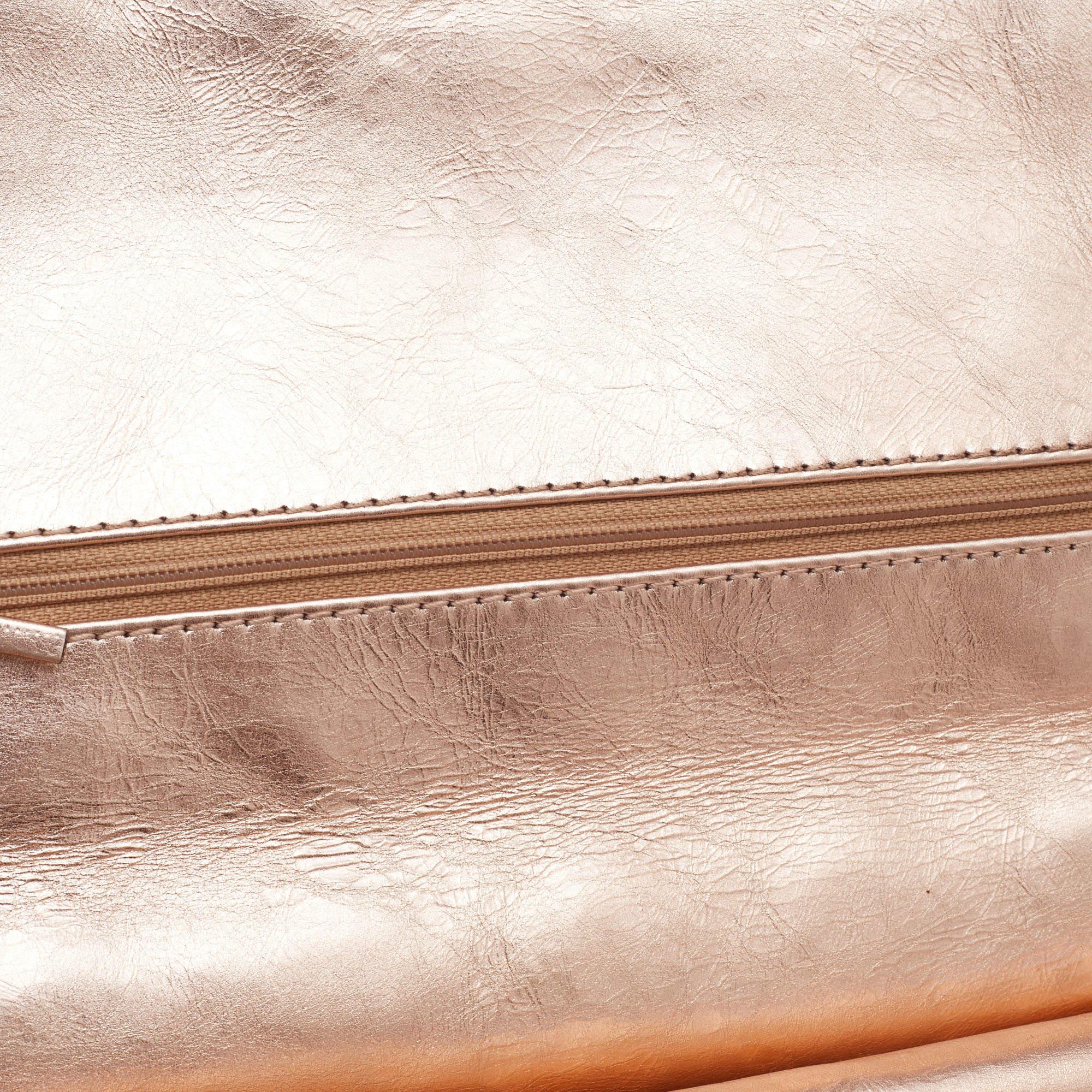 Chanel Rose Gold Quilted Leather Reissue 2.55 Classic 226 Flap Bag For ...