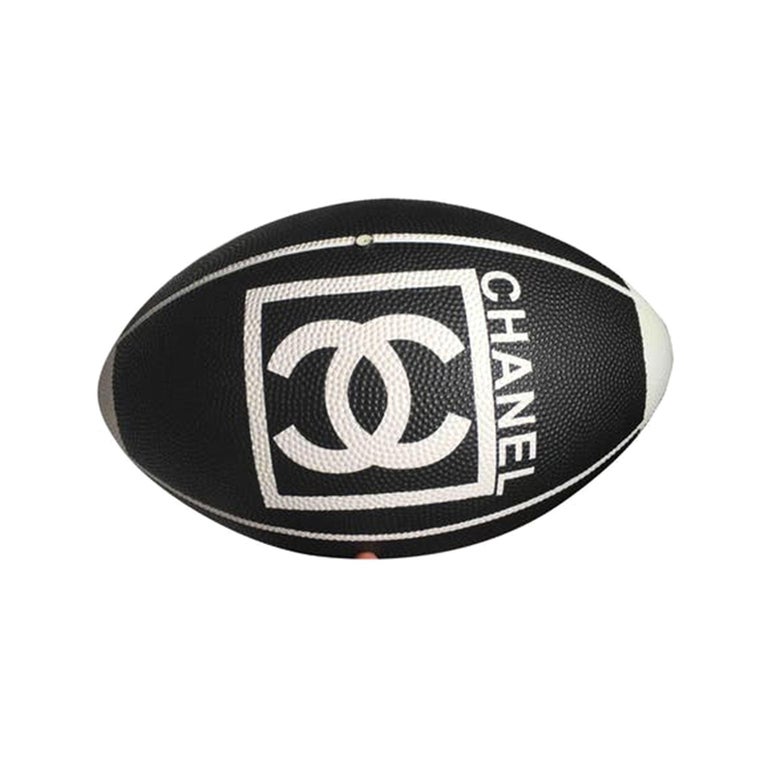 Chanel Rugby Football Ball For Sale at 1stDibs | chanel football ...