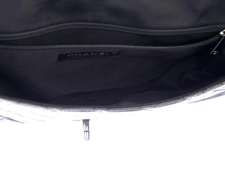 Chanel Runway Black Leather Small Hula Shoulder Hoop Top Handle Satchel ...